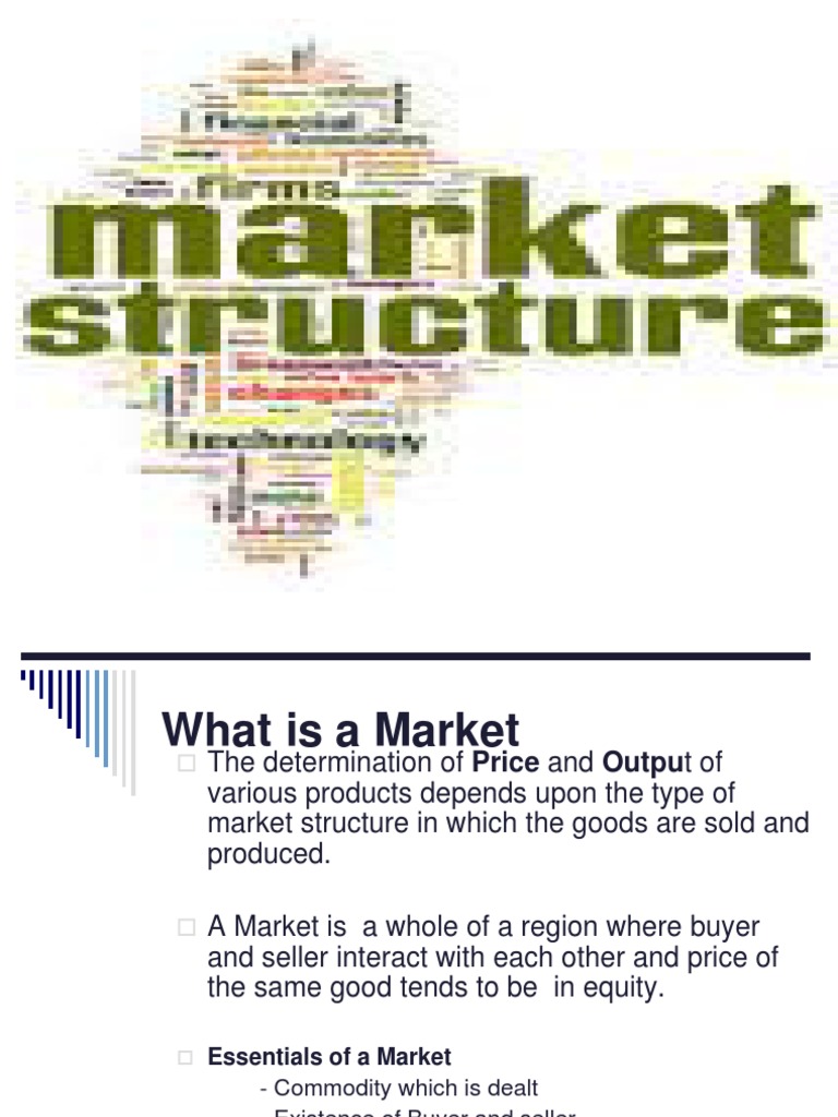 Market Structure | PDF | Monopoly | Oligopoly