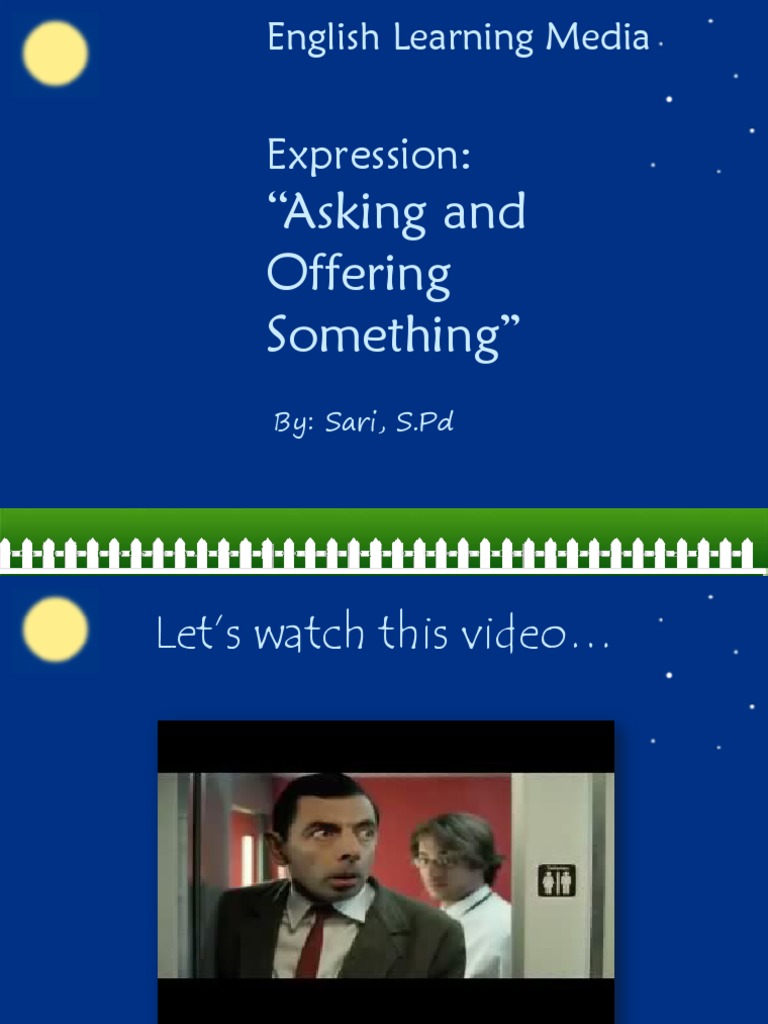 Asking For and Offering Help Conversation Topics | PDF