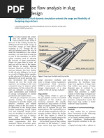 Slug Catcher Sizing Spreadsheet | PDF | Volume | Flow Measurement