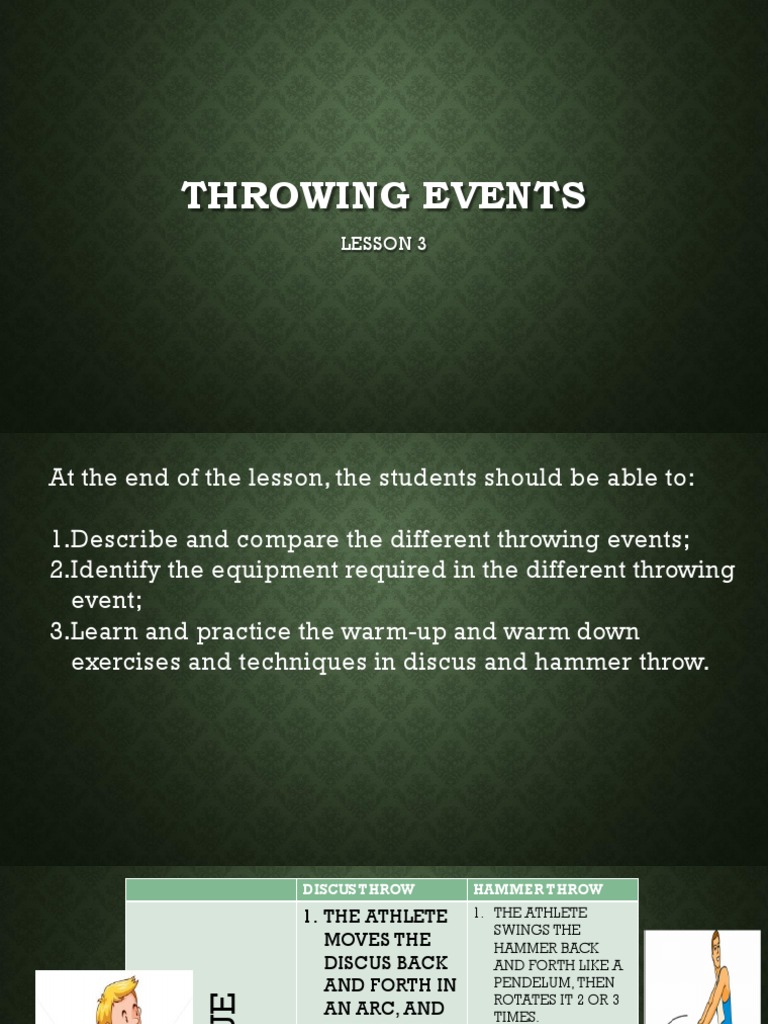 Throwing Events 2 | PDF | Track And Field | Individual Sports