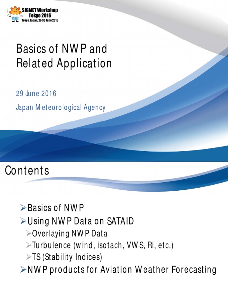 NWP Basics and Aviation Applications | PDF | Numerical Weather ...