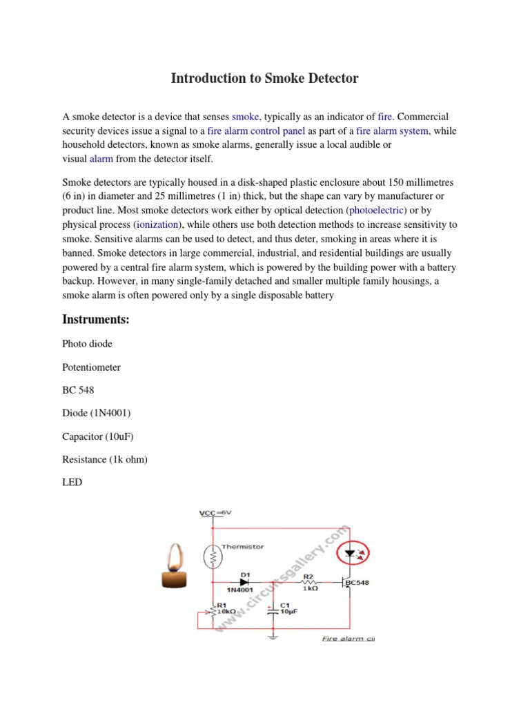Understanding Smoke Detectors and Alarms | PDF | Technology & Engineering