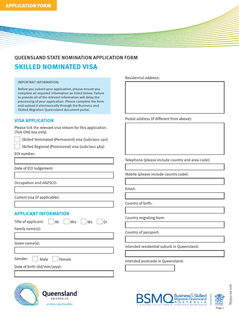 190 Application Form PDF | PDF | Travel Visa | Government