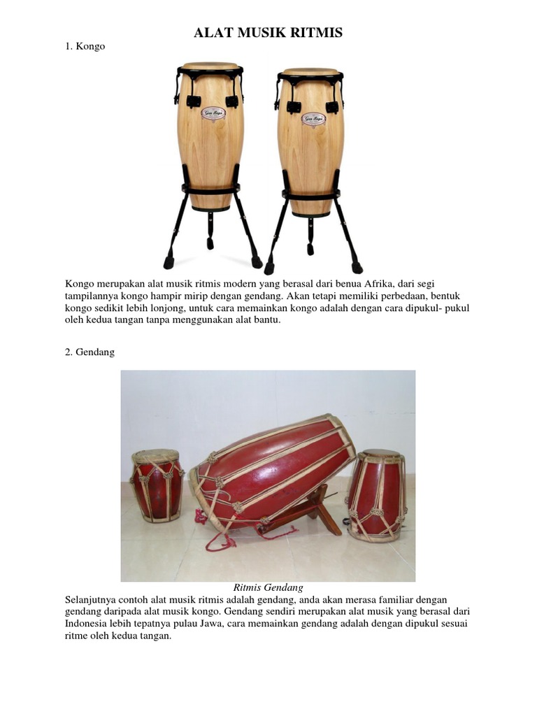 Alat Musik Ritmis | PDF