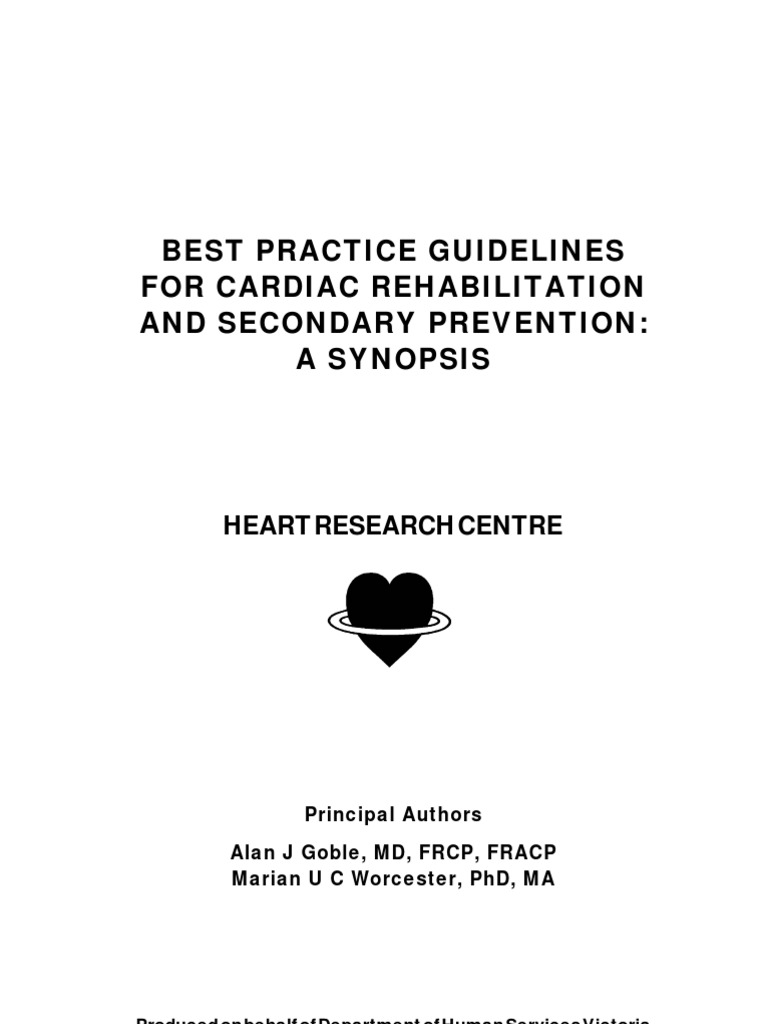 Best Practice Guidelines For Cardiac Rehabilitation and Secondary ...