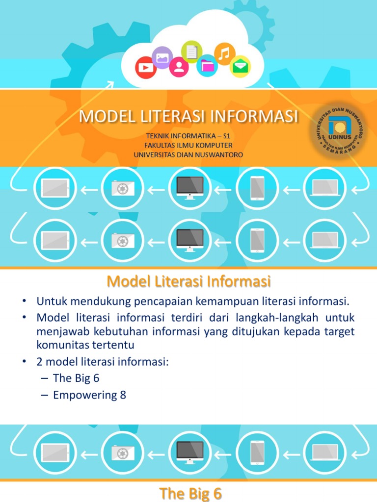Model Literasi Informasi - Udinus | PDF