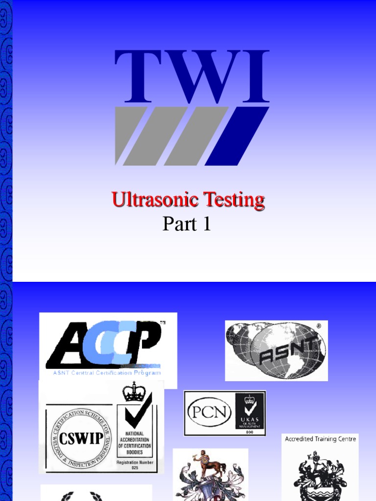 Ultrasonic Testing Pdf Pdf Hertz Sound