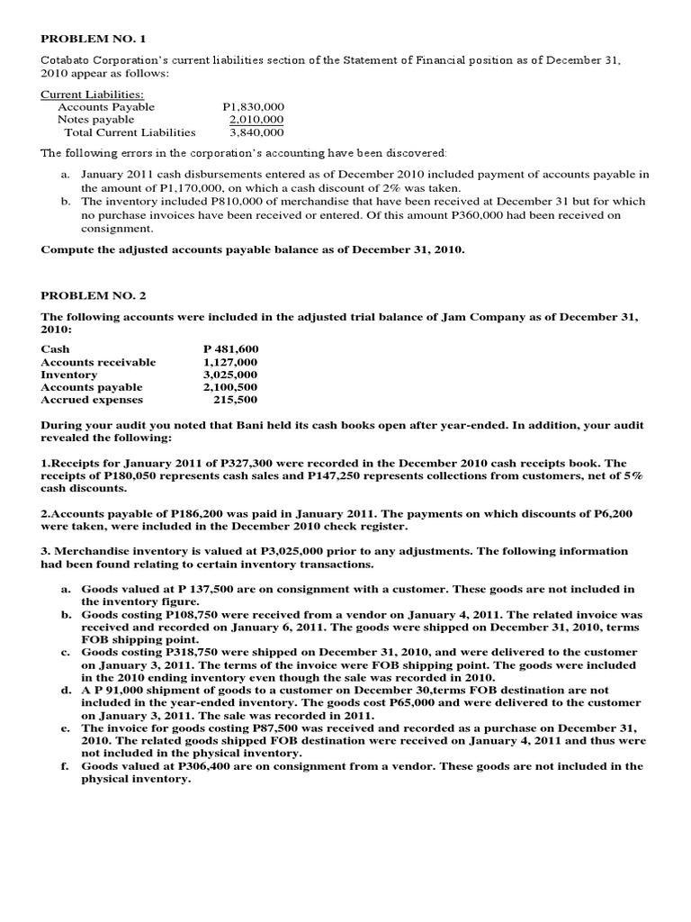 Ap 1 | PDF | Accounts Payable | Receipt