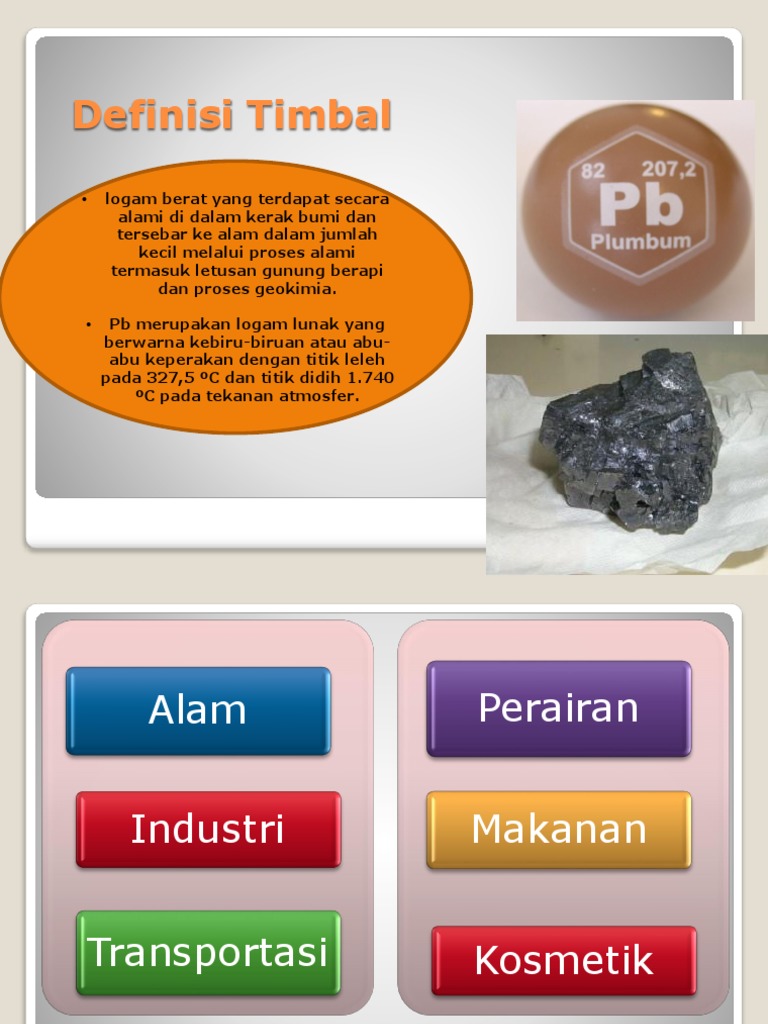 Definisi dan Bahaya Timbal (Pb) | PDF