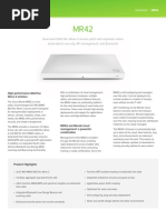 Meraki Datasheet MR36-1 | PDF | Ieee 802.11 | Wi Fi