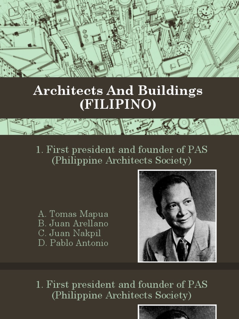 Notable Filipino Architects and Buildings | PDF | Metro Manila | Makati