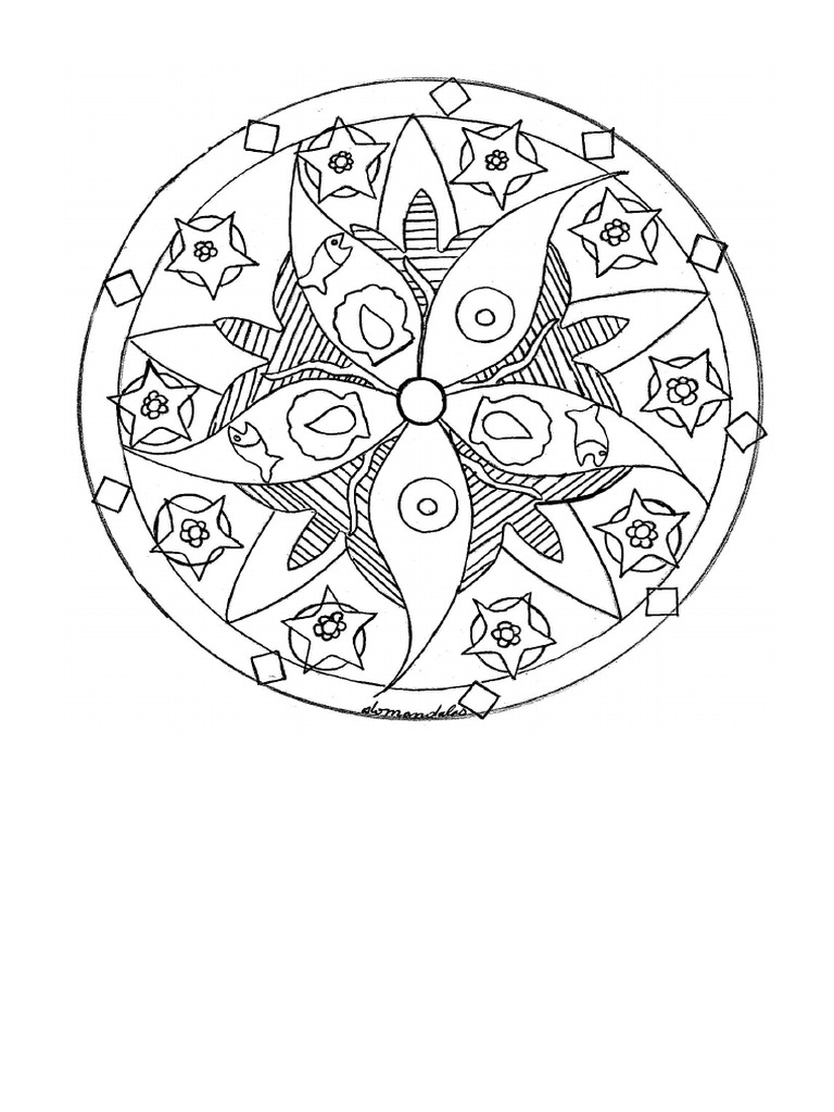 Mandale de Colorat | PDF