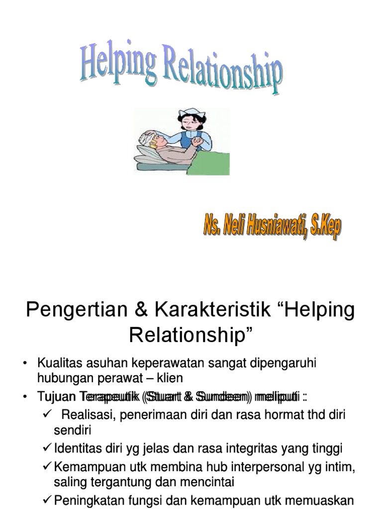 Helping Relationship | PDF