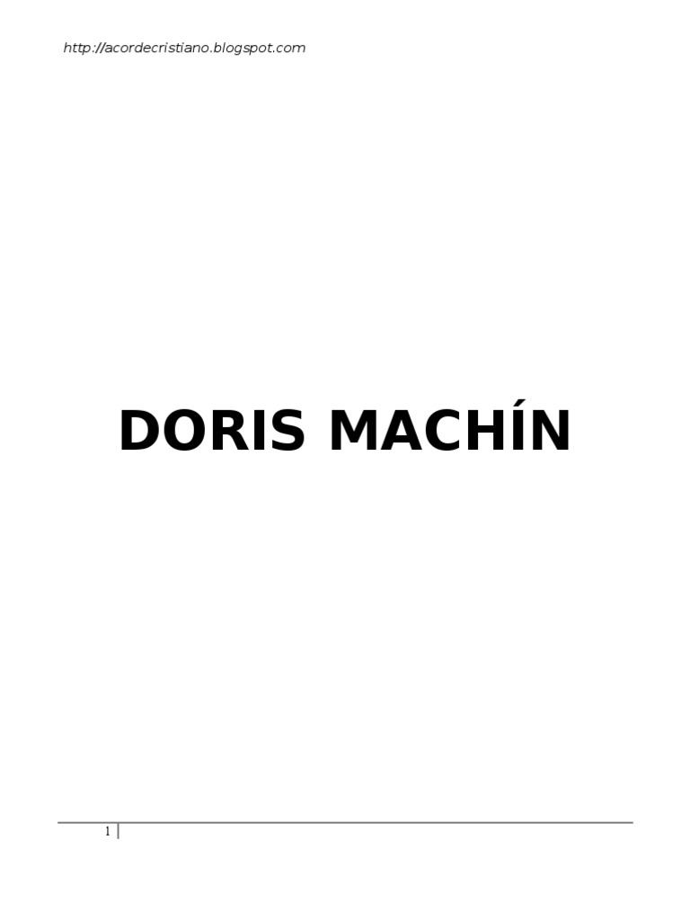 Doris Machin | PDF