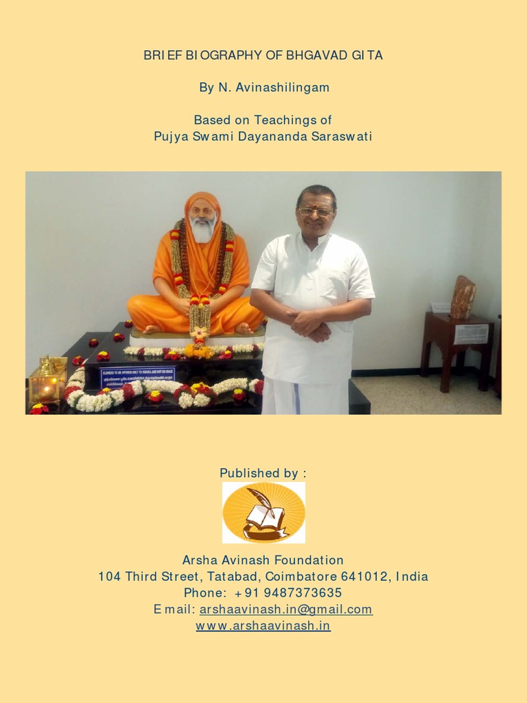 Brief Bhagavad Gita | PDF | Bhagavad Gita | Brahman