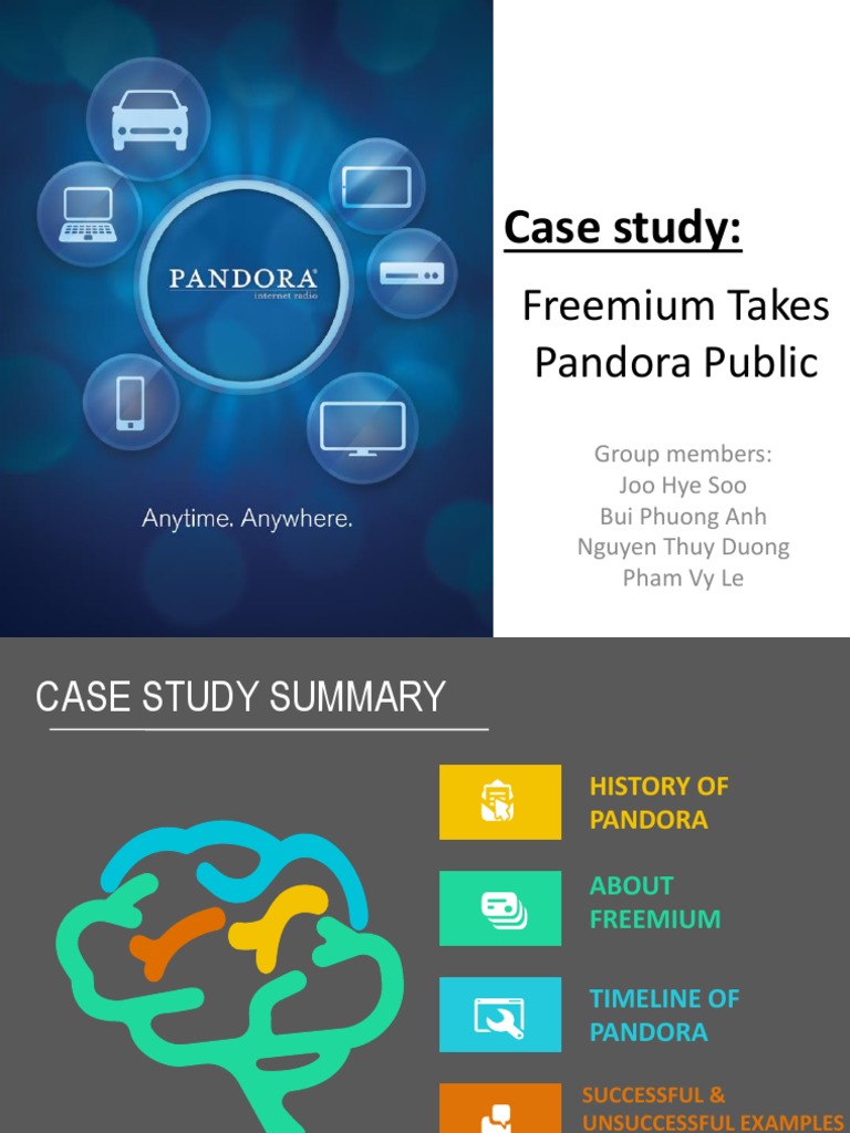 Freemium Strategy: Pandora's Journey | PDF | Business | Computing And ...