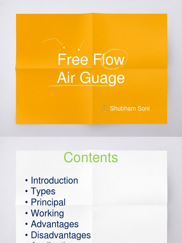 Free Flow Air Guage | PDF | Pipe (Fluid Conveyance) | Pressure
