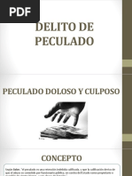El Delito de Peculado | PDF | Castigos | Derecho penal