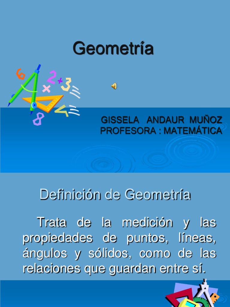 Geometria Conceptos Basicos | PDF | Geometría euclidiana | Geometría