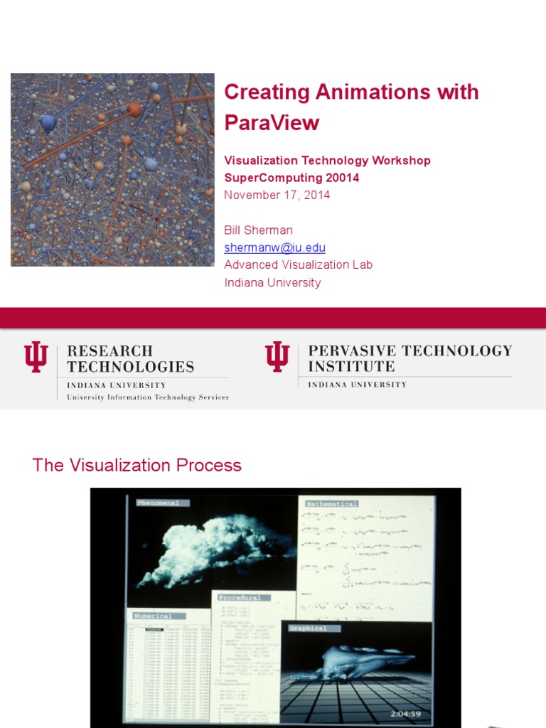 Paraview Advanced Animation | PDF | 3 D Computer Graphics | Rendering (Computer Graphics)