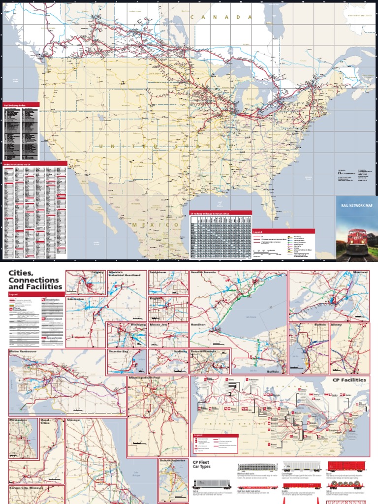 CP Network Map 2018 PDF | PDF