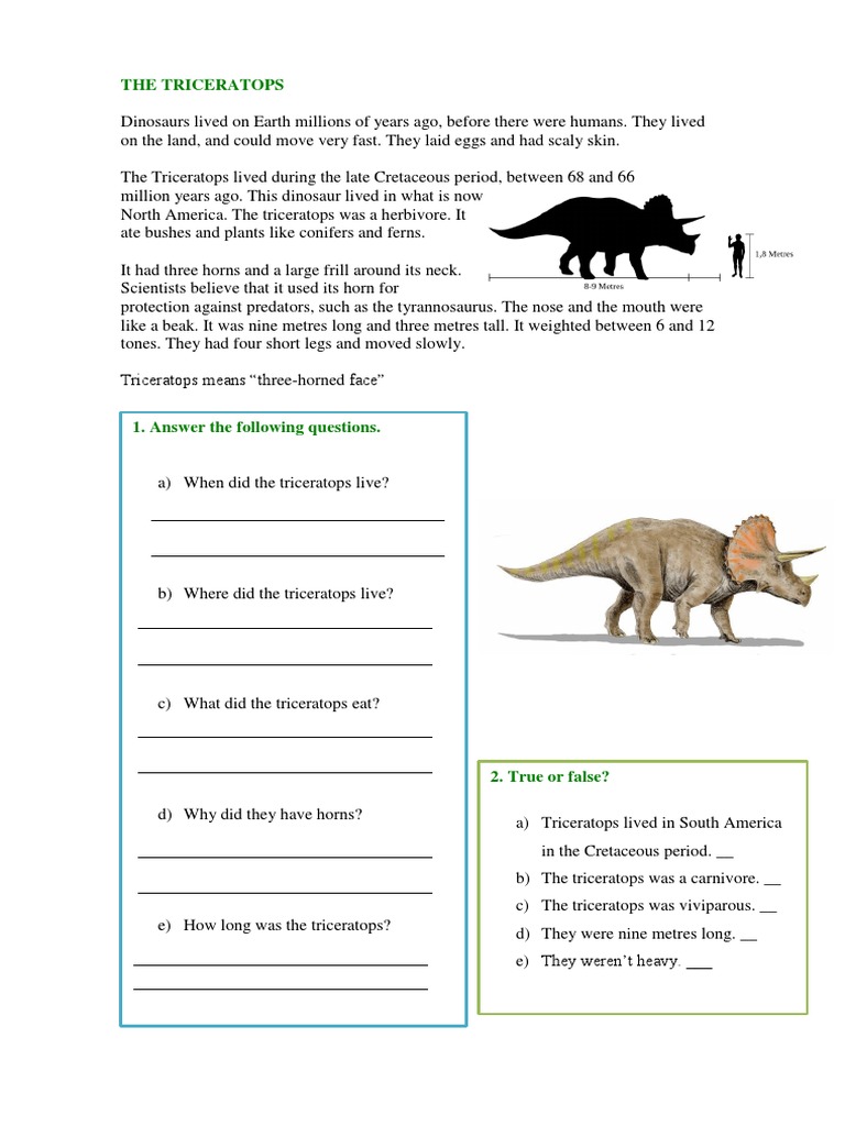 Triceratops | PDF