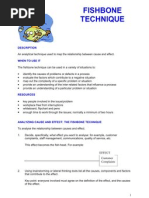 Fish Bone Analysis | PDF | Safety | Occupational Safety And Health