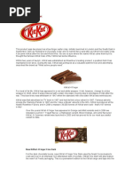 Inside the KitKat Production Process | PDF | Cooking, Food & Wine
