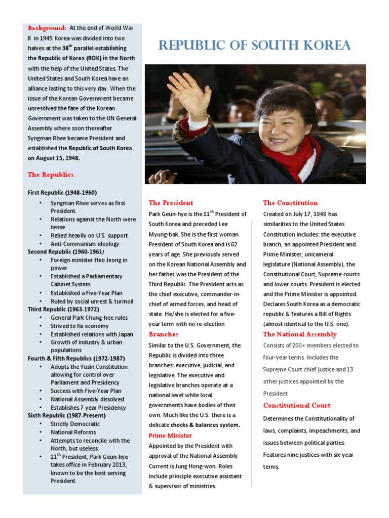 Korean Government | PDF | South Korea | World Politics