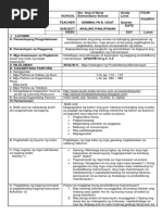 Bloom's Taxonomy Verb (Tagalog) | PDF