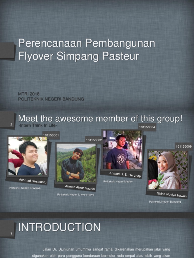 Perencanaan Pembangunan Fly Over Pasteur PDF | PDF