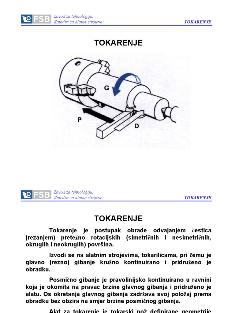 Tokarenje Ooc | PDF