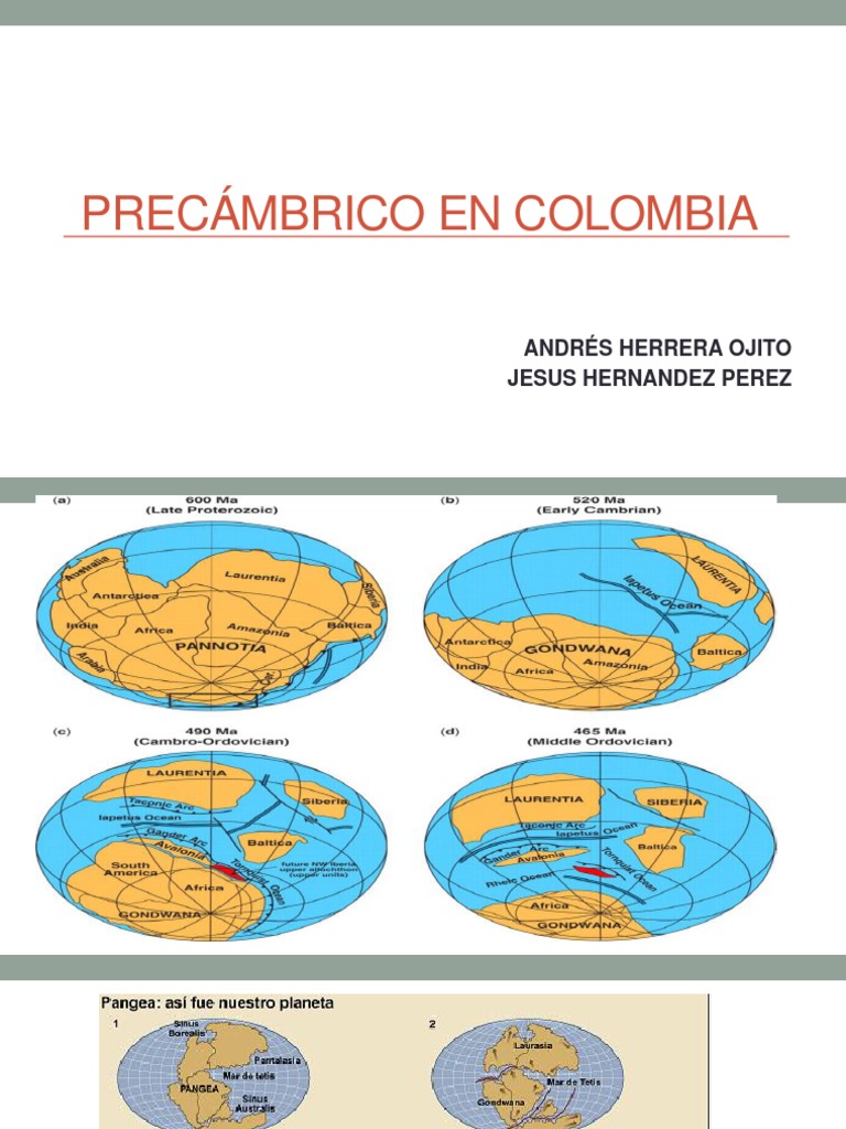 El Precámbrico en Colombia: Una época de formación de continentes y ...
