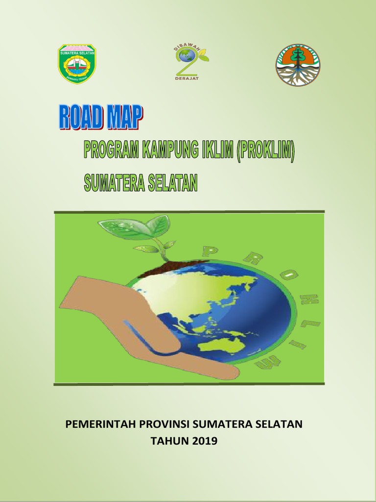 Road Map ProKlim Sumsel 2019 | PDF