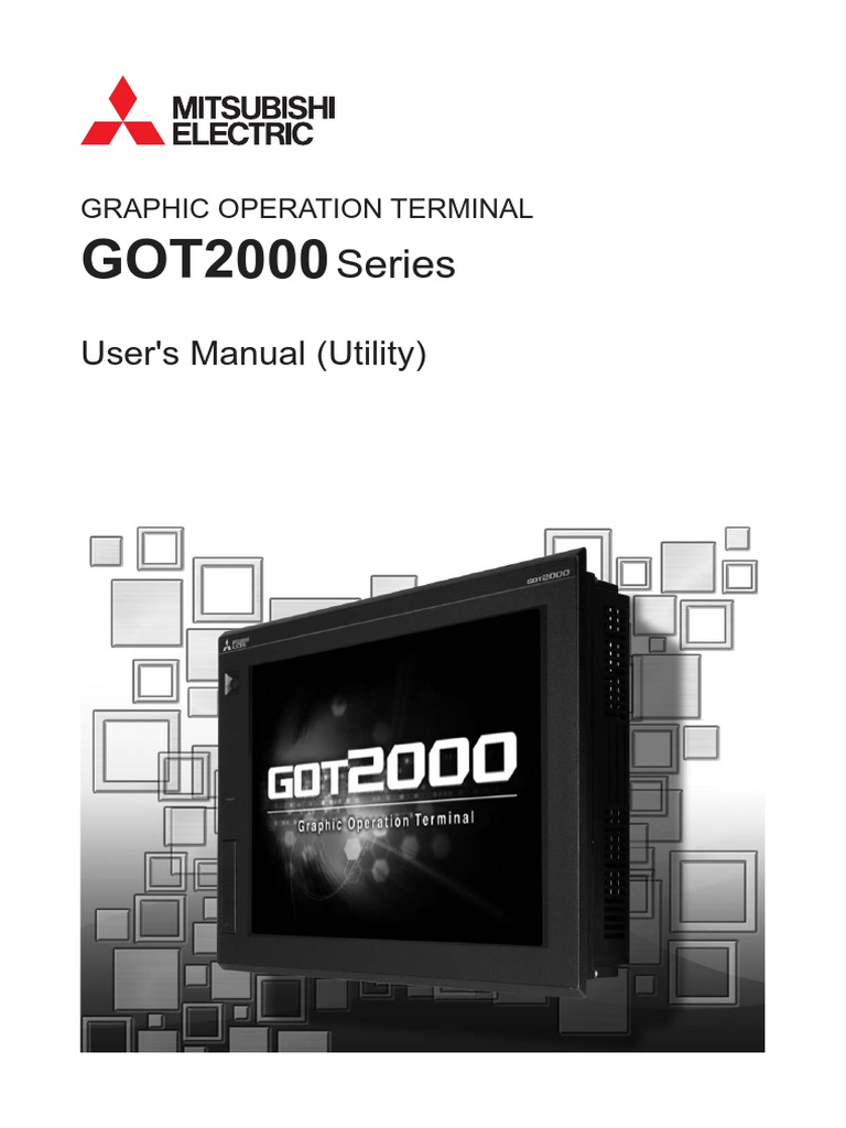 MITSUBISHI - GOT2000 Users Manual Utility PDF | PDF | Electrical ...
