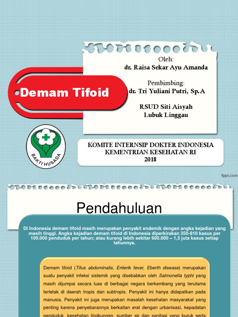 Tifoid Anak | PDF