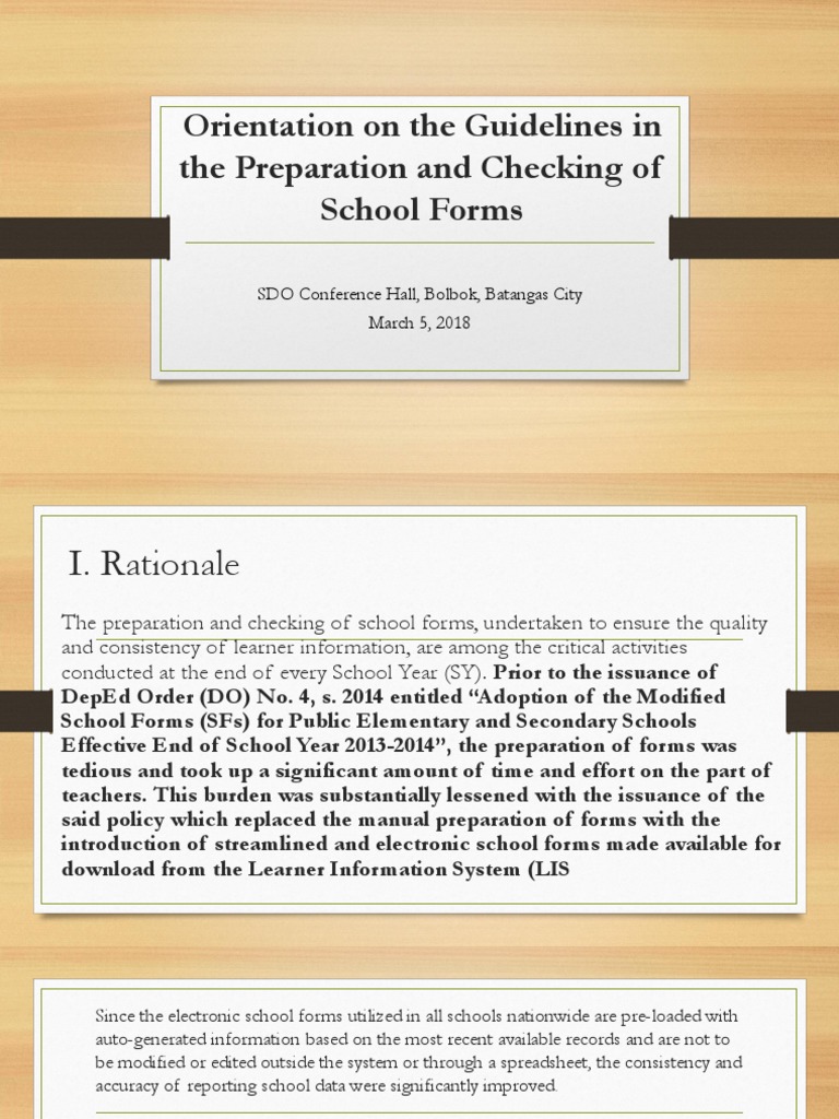 Preparation and Checking of Forms | PDF | Curriculum | Reliability ...