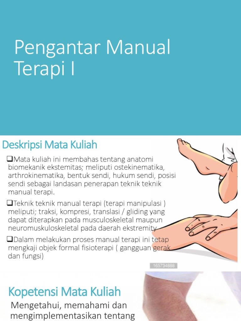Pengantar Manual Terapi I | PDF