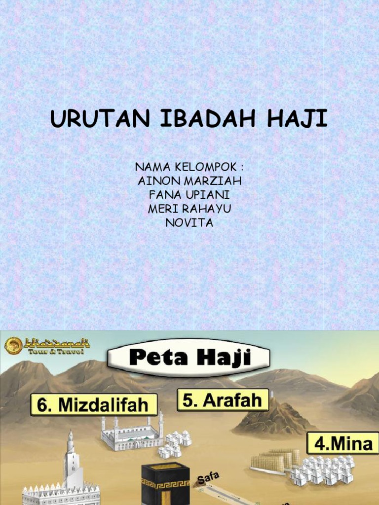Urutan Ibadah Haji | PDF