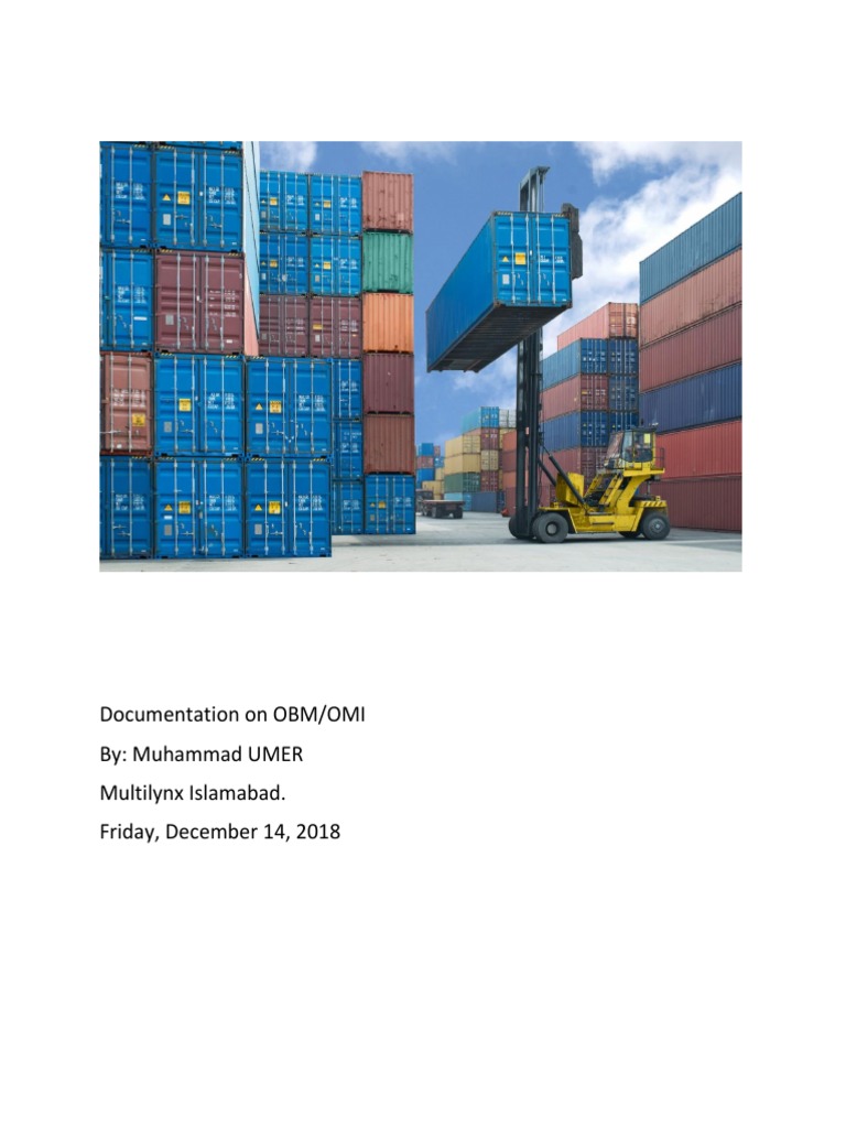 Documentation On OBM | PDF | Performance Indicator | Mathematical Model