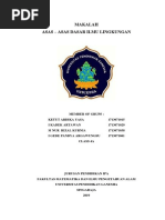 Makalah Ekologi Sebagai Dasar Ilmu Lingkungan | PDF