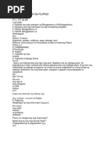 Daloy NG Programa FILIPINO | PDF