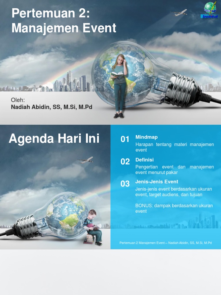P2 - Manajemen Event: Definisi Dan Jenis-Jenis Event - Nadiah Abidin | PDF