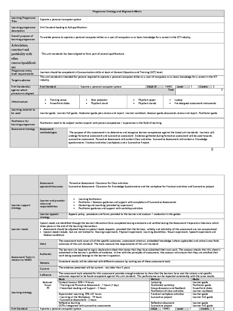 A Matrix US 116923 | PDF | Educational Assessment | Disability