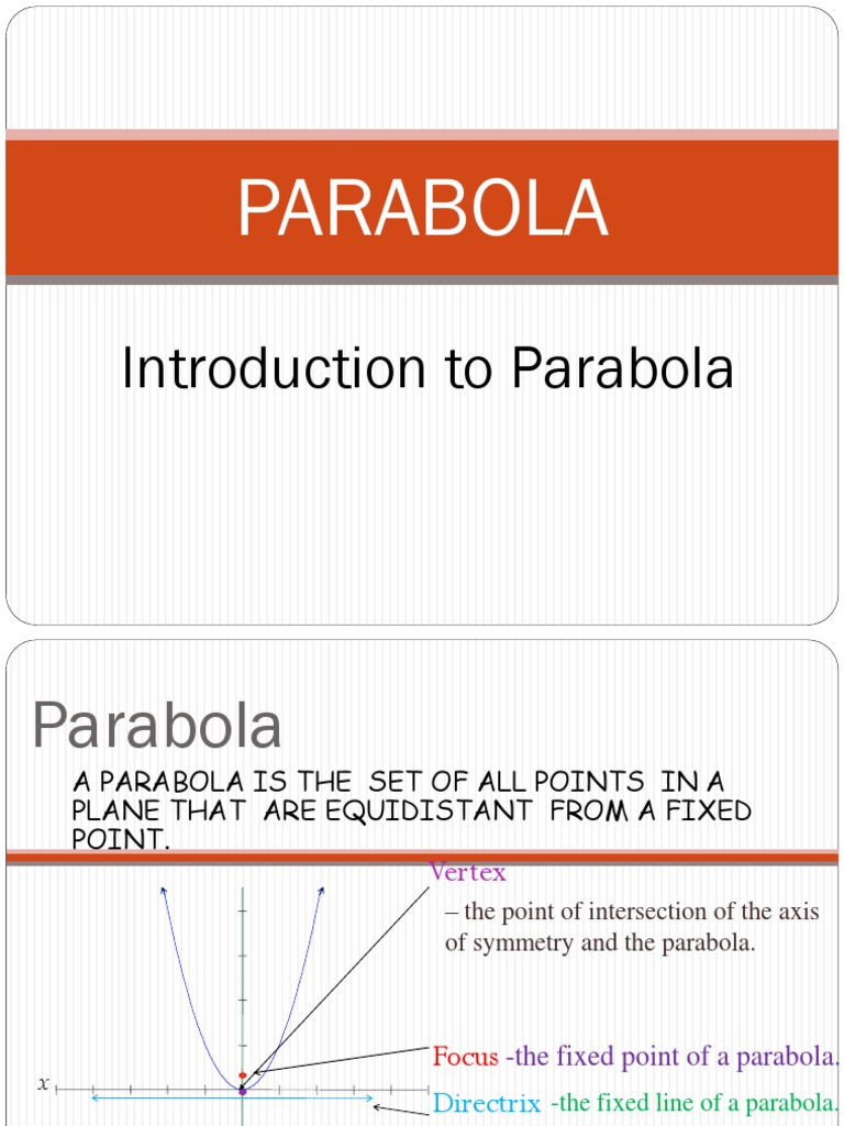 Parabola (Introduction) | PDF