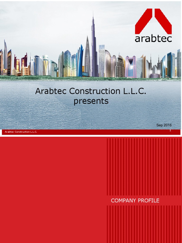 Arabtec Profile PDF | PDF | Dubai | Business