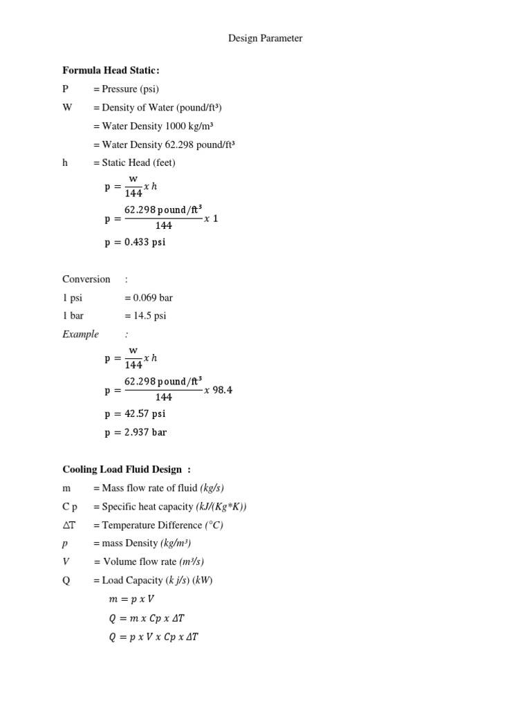 Head Static | PDF | Science & Mathematics