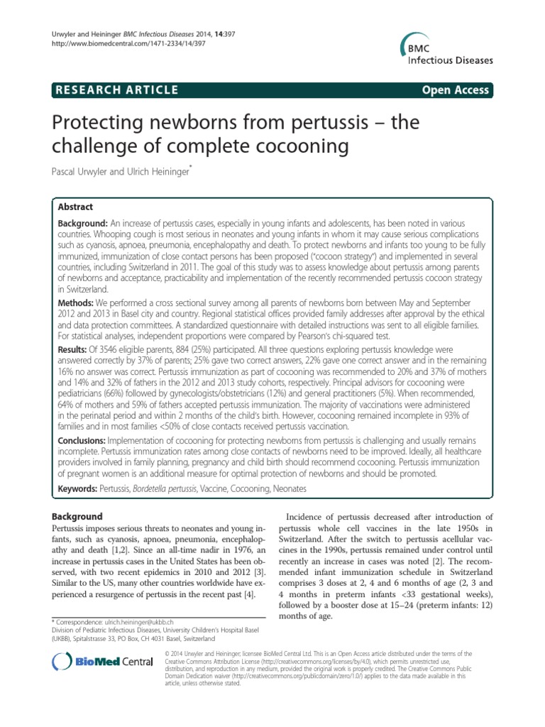 Pertussis | PDF | Vaccines | Infants
