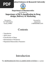 List For Bcs Classification | PDF | Pharmacokinetics | Functional Group