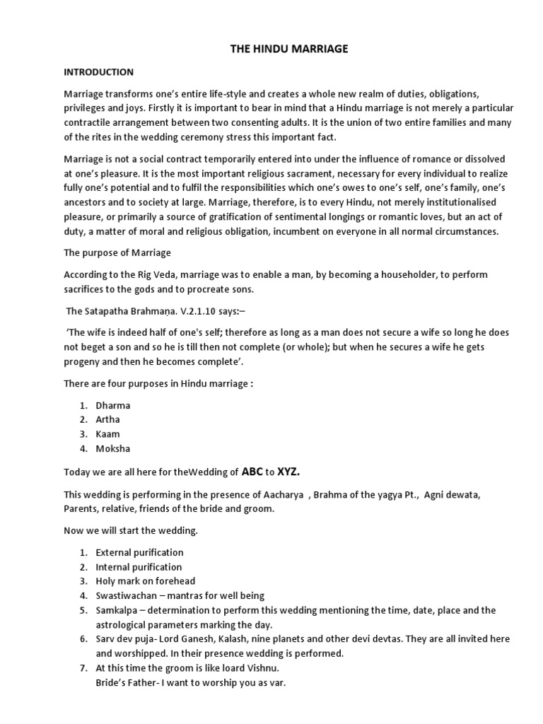 Marriage PDF | PDF | Marriage | Wedding